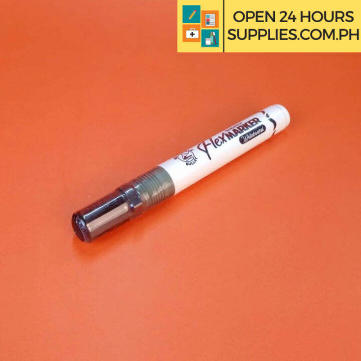 Refillable Whiteboard Marker (FLEX OFFICE) Black 2.5mm Office school supplies | Lazada PH