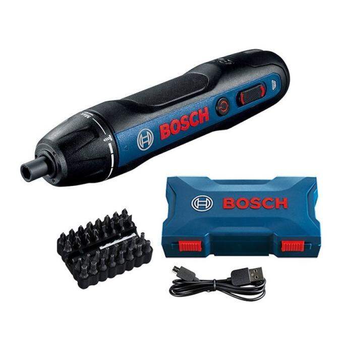 BOSCH GO Gen 2 Obeng Baterai Cordless Screwdriver 3.6 Volt Gen2 USB ...