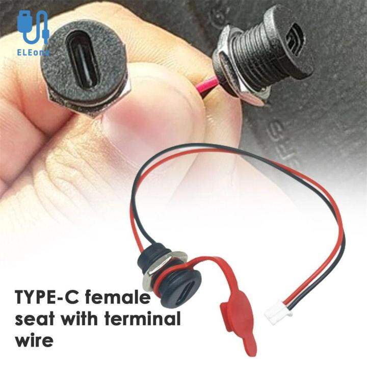 ELEONE Charging Jack Port Durable Female Connector USB C Port with PH 2 ...