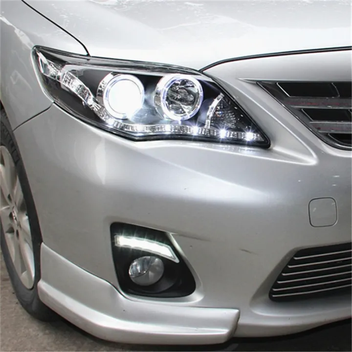Front bar light for Toyota Altis 2011 2012 2013 DRL Foglamp for Toyota ...