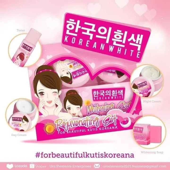 Korean white rejuvenating facial set | Lazada PH