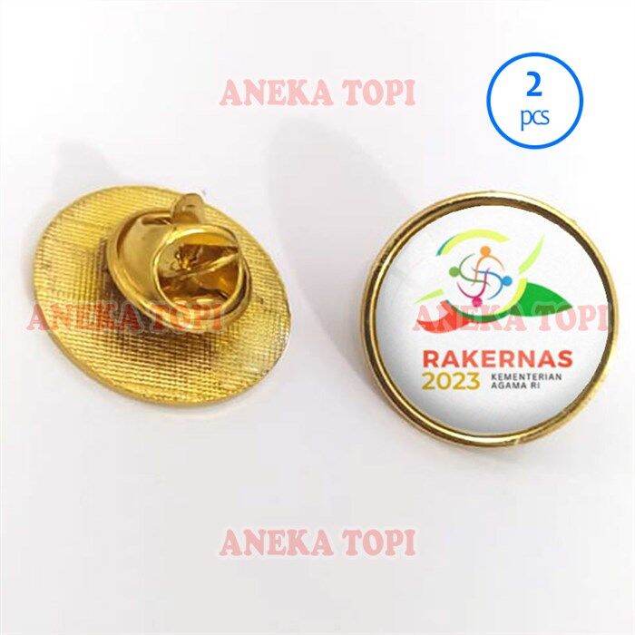 Pin Rakernas Bros Wing Rakernas 2023 Logo Rakernas Bahan Cor Lencana ...