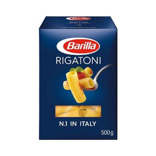Best import products⚡ ( 2 Pcs) บาริลล่า ริกาโตนี เส้นพาสต้าทรงกระบอก 500 กรัม - Barilla Rigatoni ...