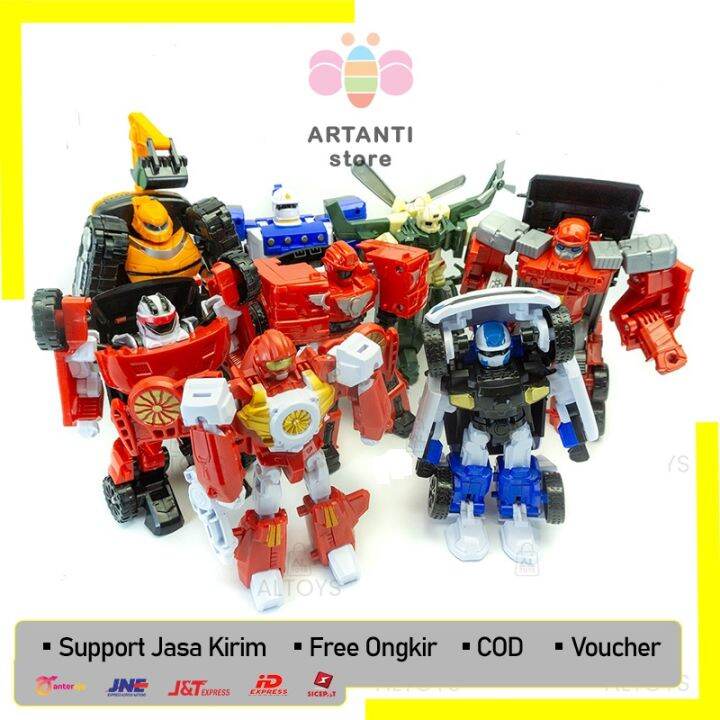 Mainan Robot Bisa Berubah Jadi Kendaraan | Lazada Indonesia