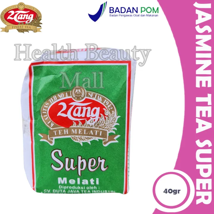 2Tang Jasmine Tea Super Hijau Classic Bubuk 40Gram - 2 Tang Teh Melati ...