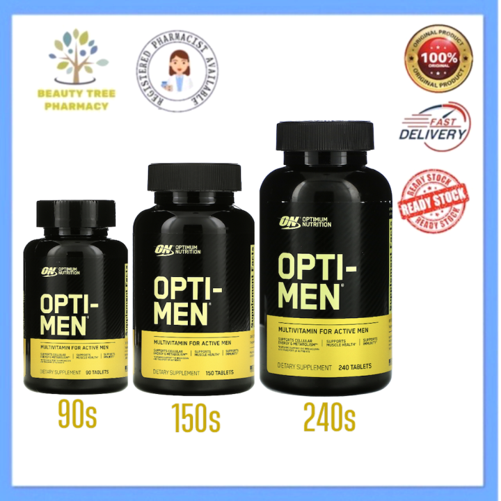 Optimum Nutrition Opti-Men Tablets | Lazada