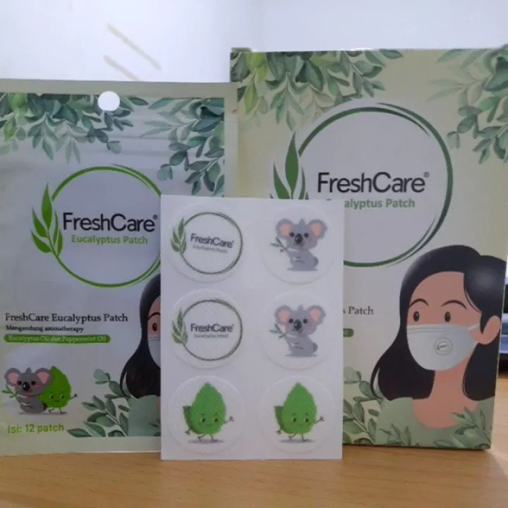 FreshCare Eucalyptus Patch 1 sachet isi 12 patch. | Lazada Indonesia