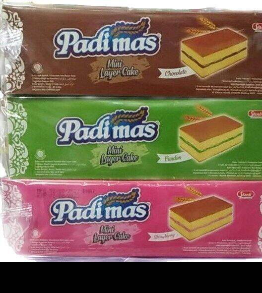Bolu Padimas Mini Layer Cake - Netto 24 bks x 10 gr | Lazada Indonesia