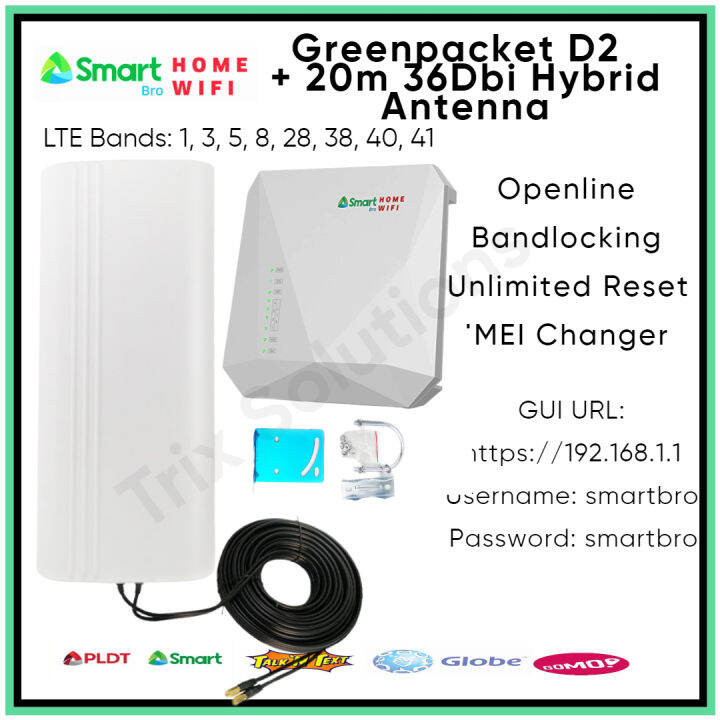 hybrid antena 20meteres with with d2 green pocket openline modem ...