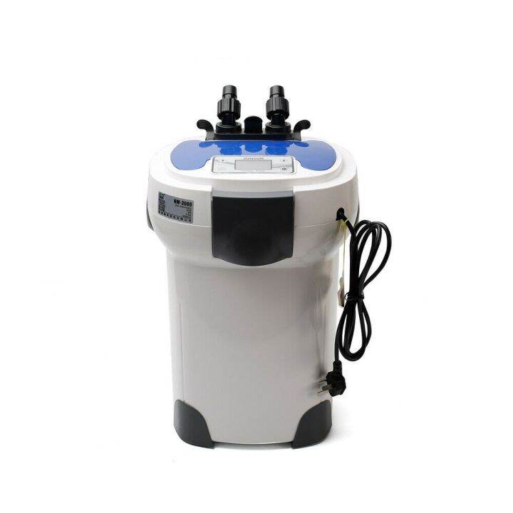 SUNSUN HW-3000 LCD 4-Stage Aquarium External Canister Filter 9w uv ...