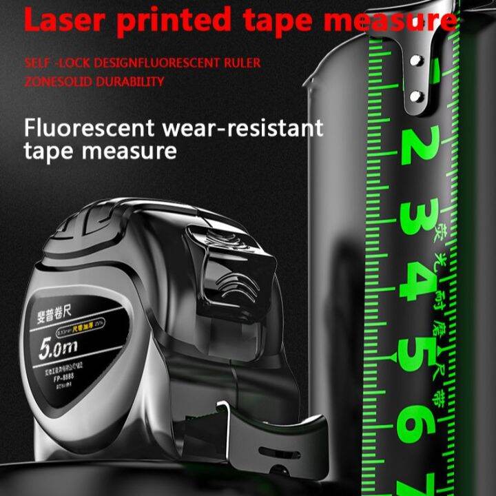 10M/33FT steel tape measure fluorescent tape industrial tape measure ...