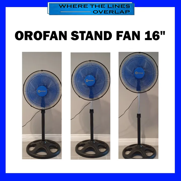 OROFAN STAND FAN 16" / ECO GREEN | Lazada PH