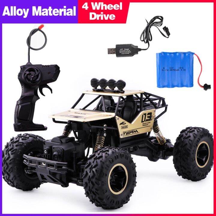 rc car 4X4 monster truck with remote control car rechargeable toy cars ...
