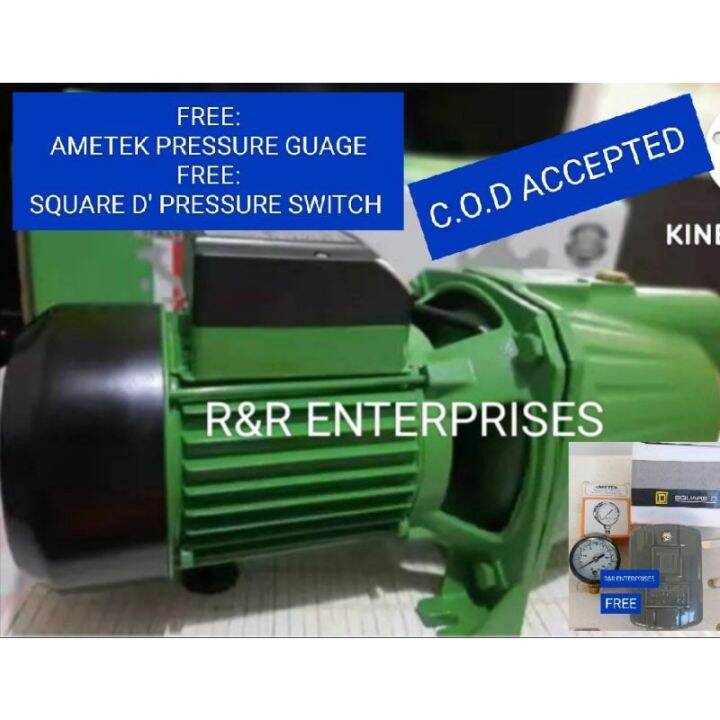 【COD】 Marflo Motor Pump Made In Italy ( FREE GUAGE SWITCH ) Self ...