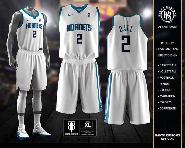 Kanto Kustoms NBA City Edition Collection “Hornets NBA CUT” Basketball ...
