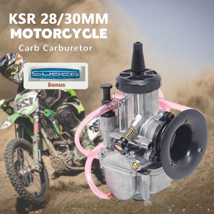 ⚘KOSO KSR EVO SUDCO 28mm 30mm Flat Slide Carb Carburetor Racing Motor ...