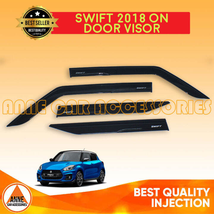Rain Gutter Rain Visor Suzuki Swift 2018 2019 2020 2021 2022 2023 / Car ...
