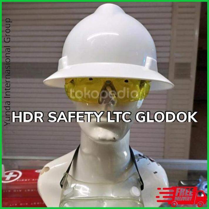 Helm Safety Proyek Full Brim Merk Sos Terbaik Dikelasnya | Lazada Indonesia