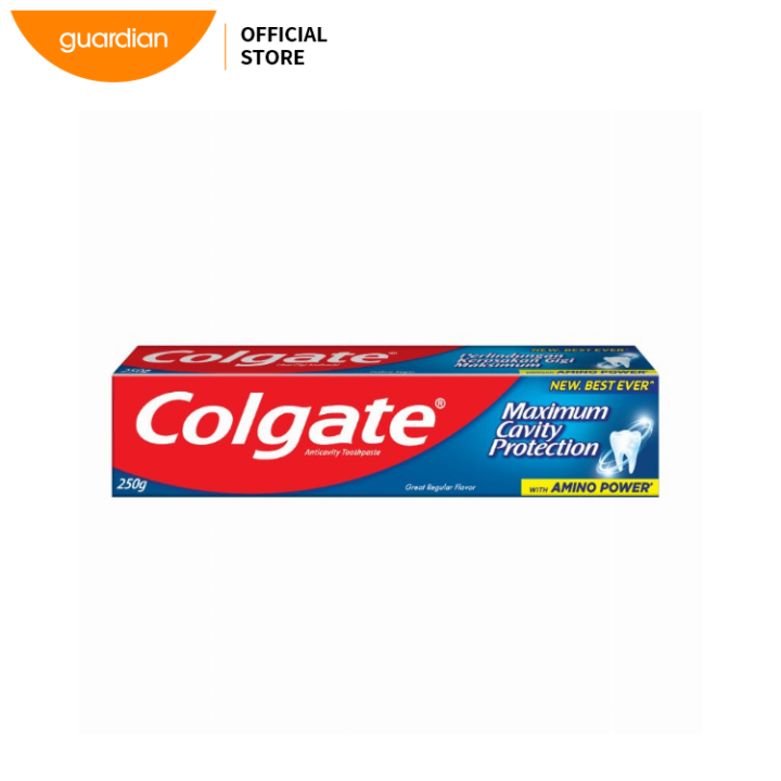 Colgate Maximum Cavity Protection Great Regular Flavour Toothpaste 250g ...