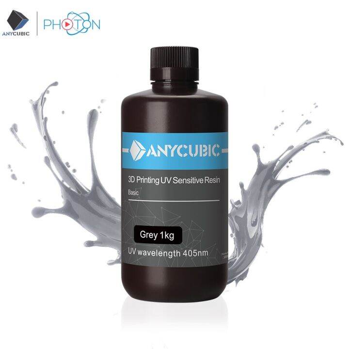 ANYCUBIC 3D Printer Resin Universal 405Nm White Grey Black Quick Cu SLA ...