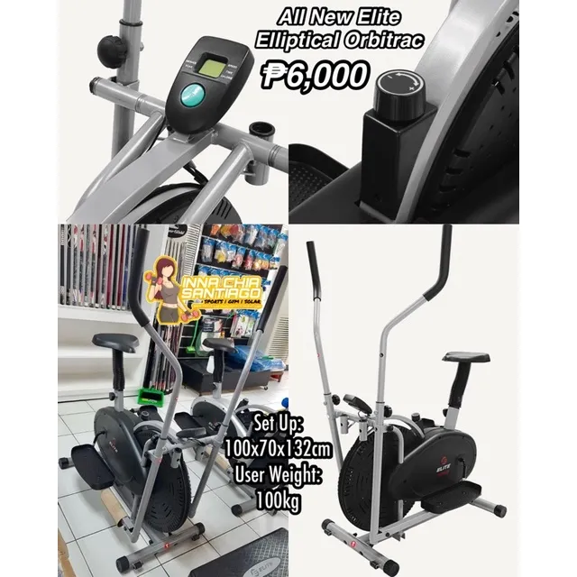 XTREME SPORTS OR ALL NEW ELITE ORBITRAC ELLIPTICAL BIKE EXCERCISE BIKE ...