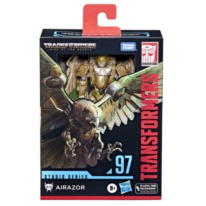 Transformers Studio Series Deluxe Class 97 Airazor Toy, Rise Of The Beasts, 4.5-Inch, Action ...