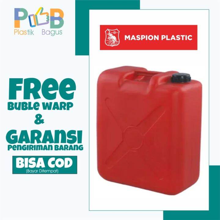 jerigen jurigen 20 liter air minyak maspion B J007 jks | Lazada Indonesia