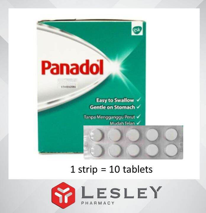 Panadol Regular 500mg Tablets 1 strip - 10s | Lazada