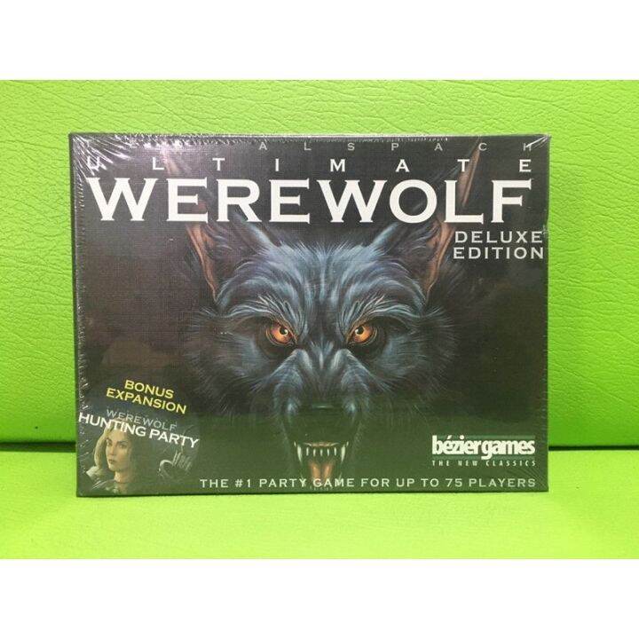 เกมล่าปริศนามนุษย์หมาป่า ultimate werewolf eng Ver board game, one ...