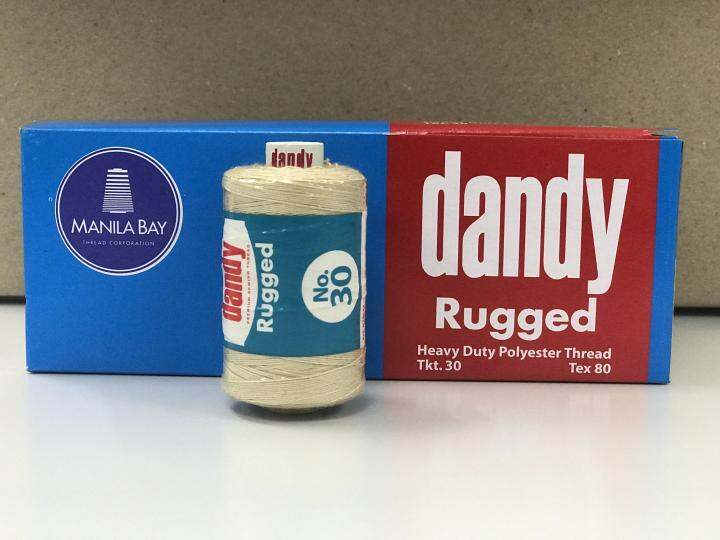 Dandy Rugged Heavy Duty Polyester Sewing Thread Tkt.30 (10 tubes x 300 ...