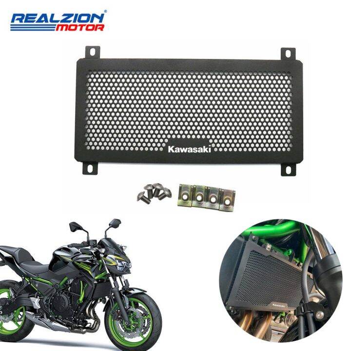 Realzion Radiator Grille Cover Guard For Kawasaki Z650 Ninja 650 ...
