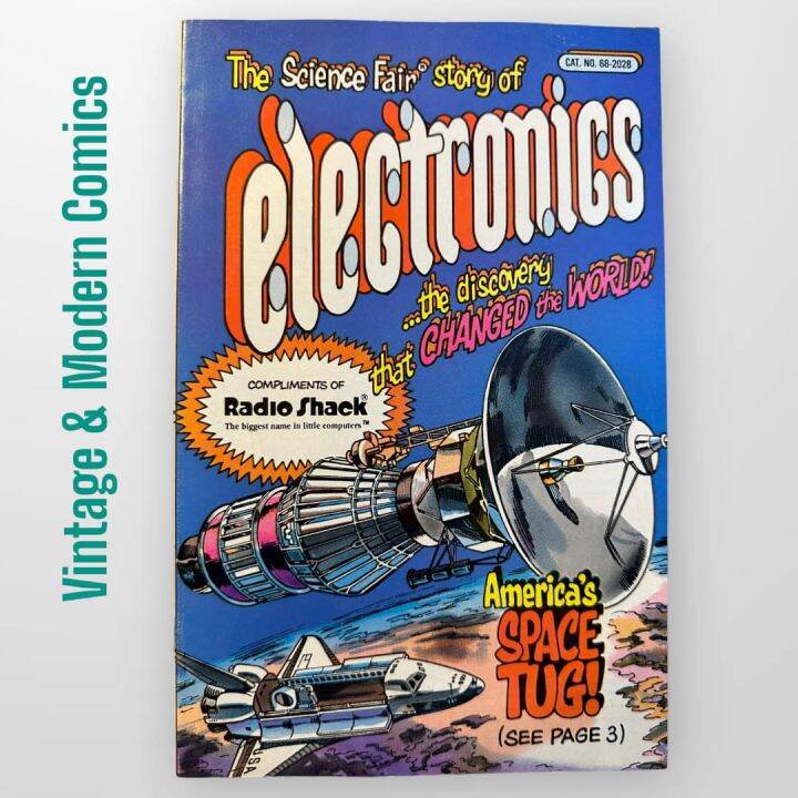 Story of Electronics 1982 Published Oct 1982 by Radio Shack Comic Book ...