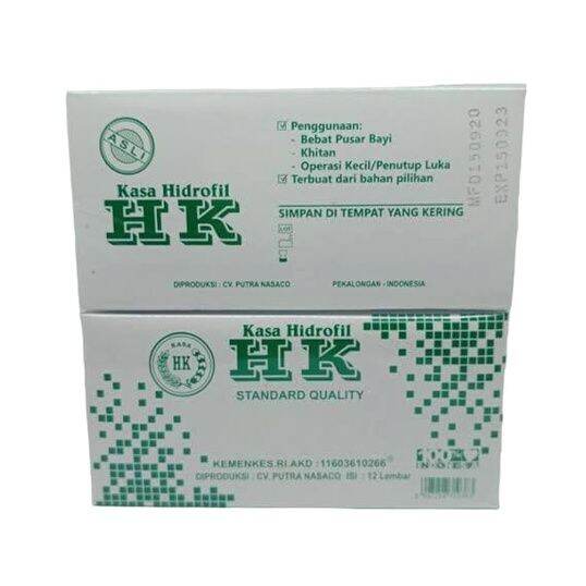 Kasa Hidrofil HK Hexa Husada Bebat Pusar Bayi Operasi Kecil Penutup ...