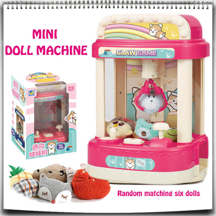Mini Children Doll Claw Machine Mini Claw Machine Toy Mini Dolls With ...