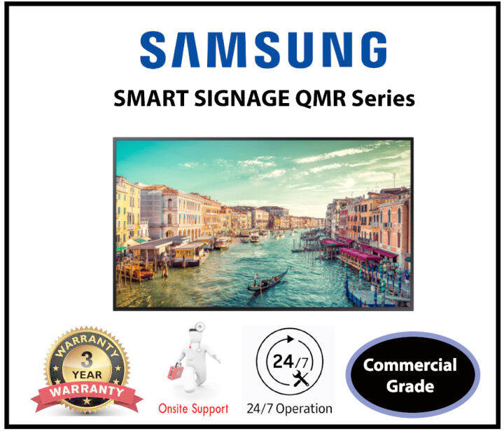 Samsung UHD Smart Signage QM65B FOC delivery within Klang Valley | Lazada