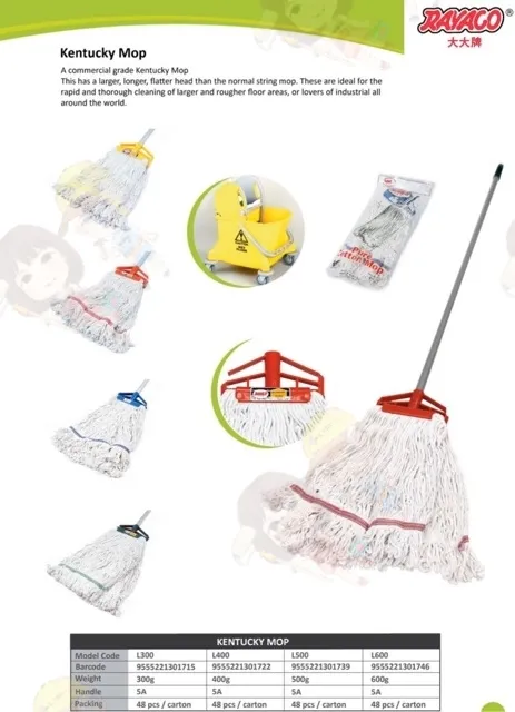 [ORIGINAL] RAYACO COMMERCIAL GRADE KENTUCKY MOP - 300Garm | Lazada