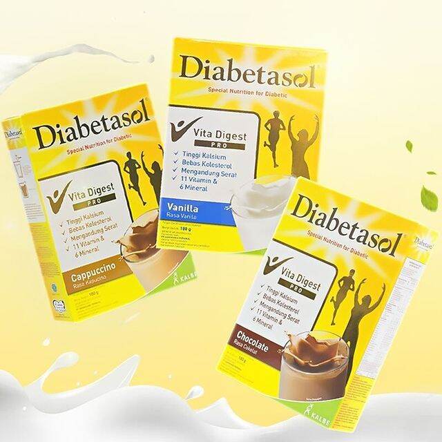 Diabetasol vitadigest susu diabetes susu kesehatan susu rendah gula ...