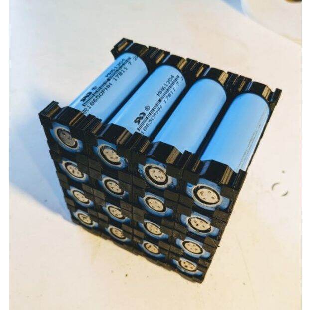 18650 Lithium Battery Bracket Cell Spacer Battery Holder Bracket DIY ...