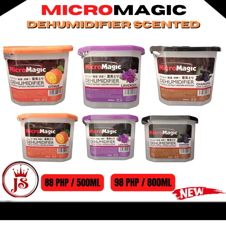 MicroMagic Scented Dehumidifier Per Piece | 500ml | 800ml | Cod | Lazada PH