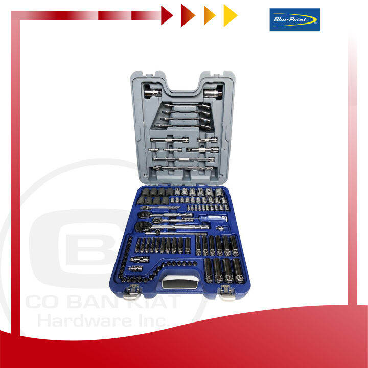 Snap-On Bluepoint BLPATSCM100 1/4, 3/8, and 1/2 Inches Drive Socket ...