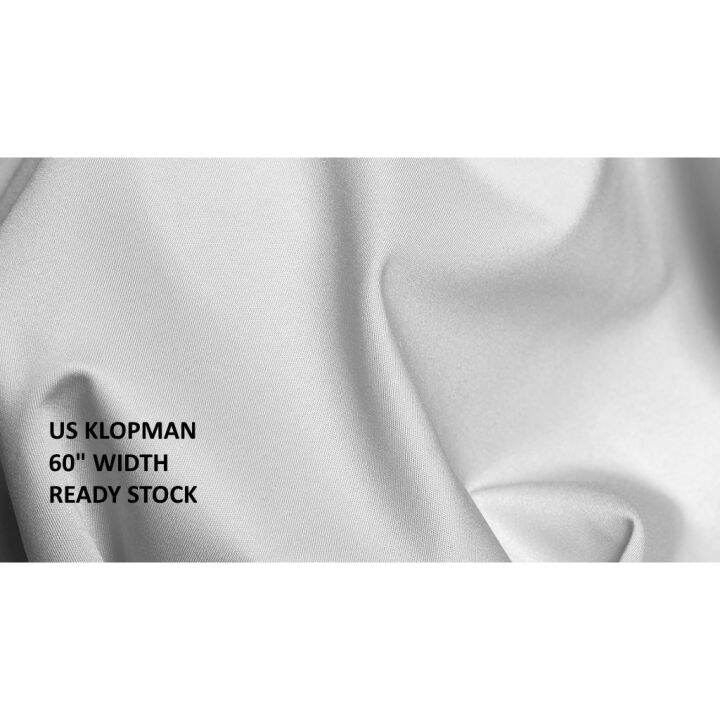 Klopman/Clothman White Fabric Tela for School/Office Uniform and Pants ...
