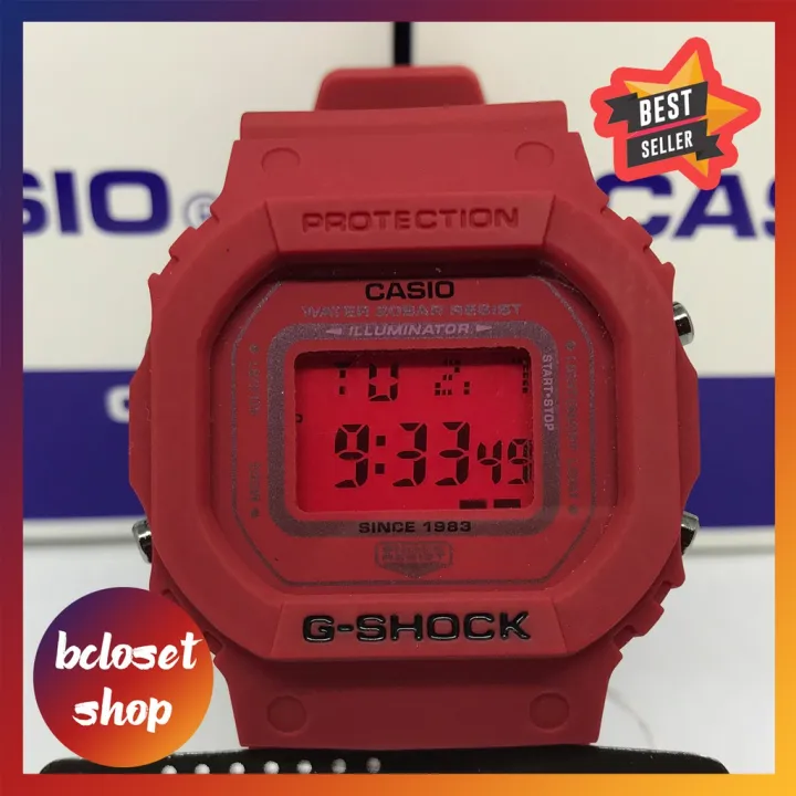 Casio สีแดง 35th Anniversary นาฬิกาแฟชั่น | Lazada.co.th