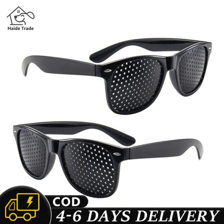 2pcs Small Hole Glasses Eyes Correction Exercise Eyesight Care
