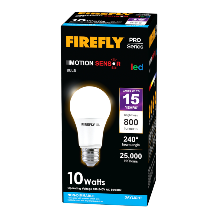 FIREFLY MOTION SENSOR BULB DAY LIGHT | Lazada PH