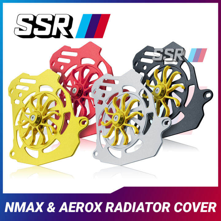Yamaha Nmax 155(V1/ V2) and Aerox Radiator Cover CNC with Spinner ...