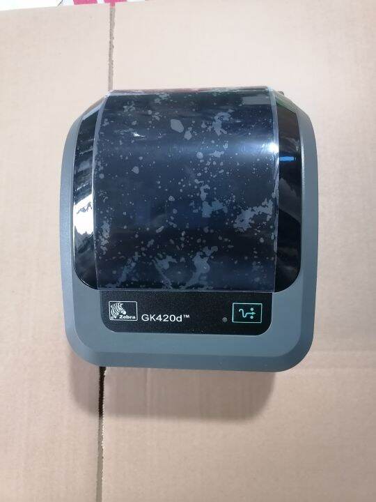 ZEBRA 9 Into New Zebra Gk420d GK42-202520-000Direct Thermal Label ...