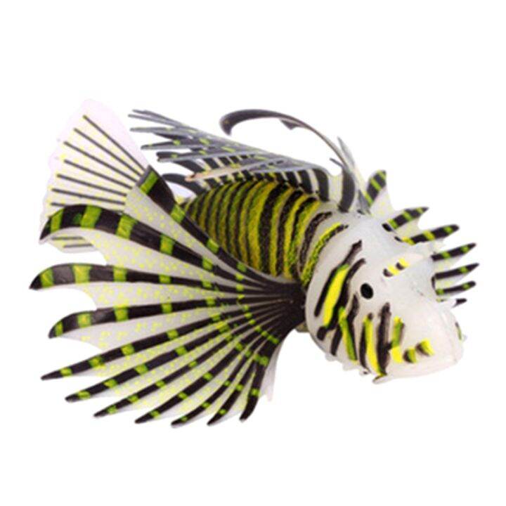 Floating Device Fish for Tank Accessories Mini Lionfish Shape Aquarium ...