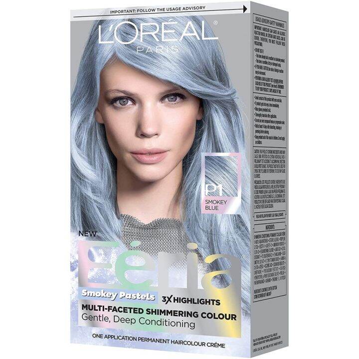 L'Oreal Paris Feria Multi-Faceted Shimmering Permanent Hair Color Hair ...