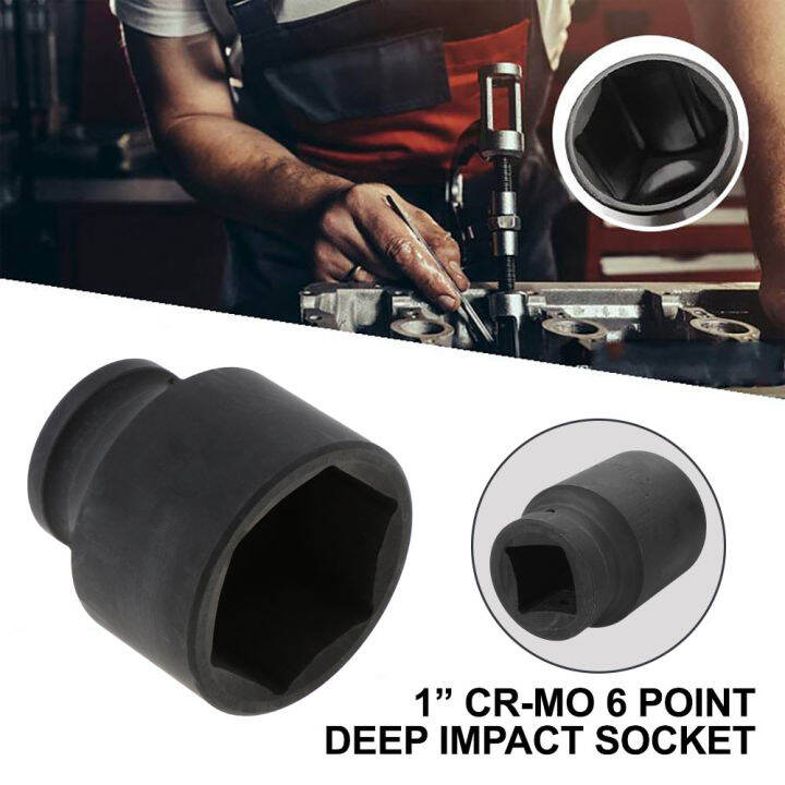 66 Happy Tool Ready Stock 1" Drive 42mm CR-MO Deep Impact Socket | Lazada