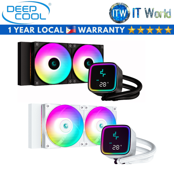Deepcool LS520 SE Digital 240mm Liquid Cooler with A Status Display ...